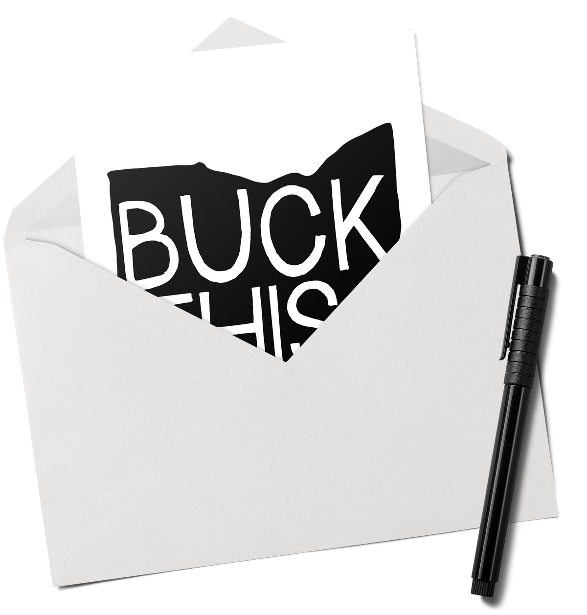 Buck This! - Ohio Greeting Card– Paper Cutz Vintage