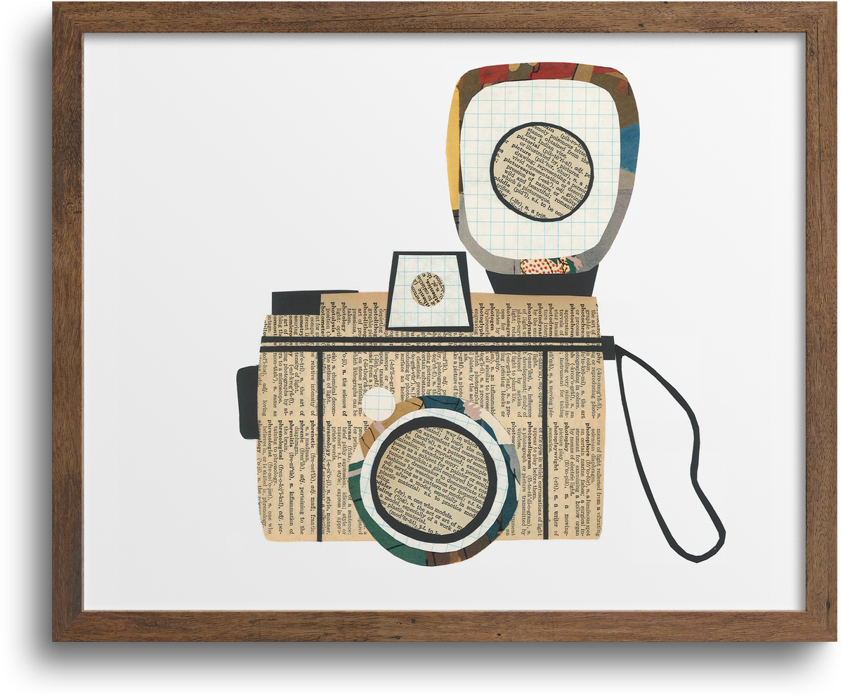 Vintage Camera Print | Notecards– Paper Cutz Vintage