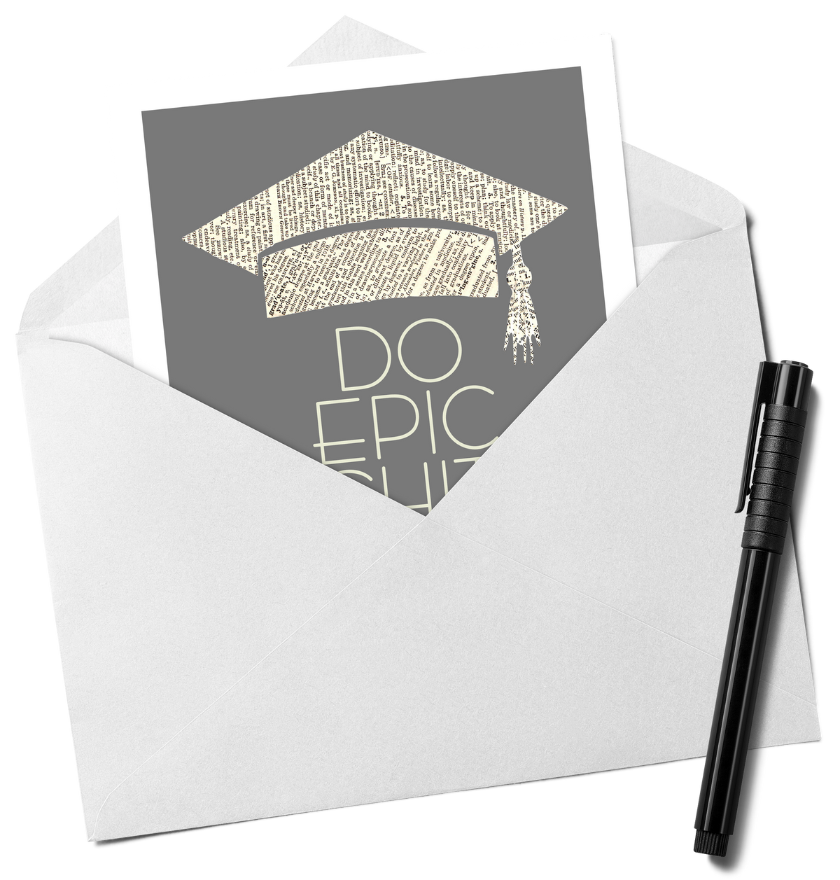 2024 Graduation Greeting Card - Do Epic Shit!– Paper Cutz Vintage