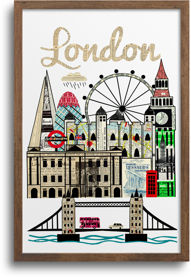 London Travel Poster