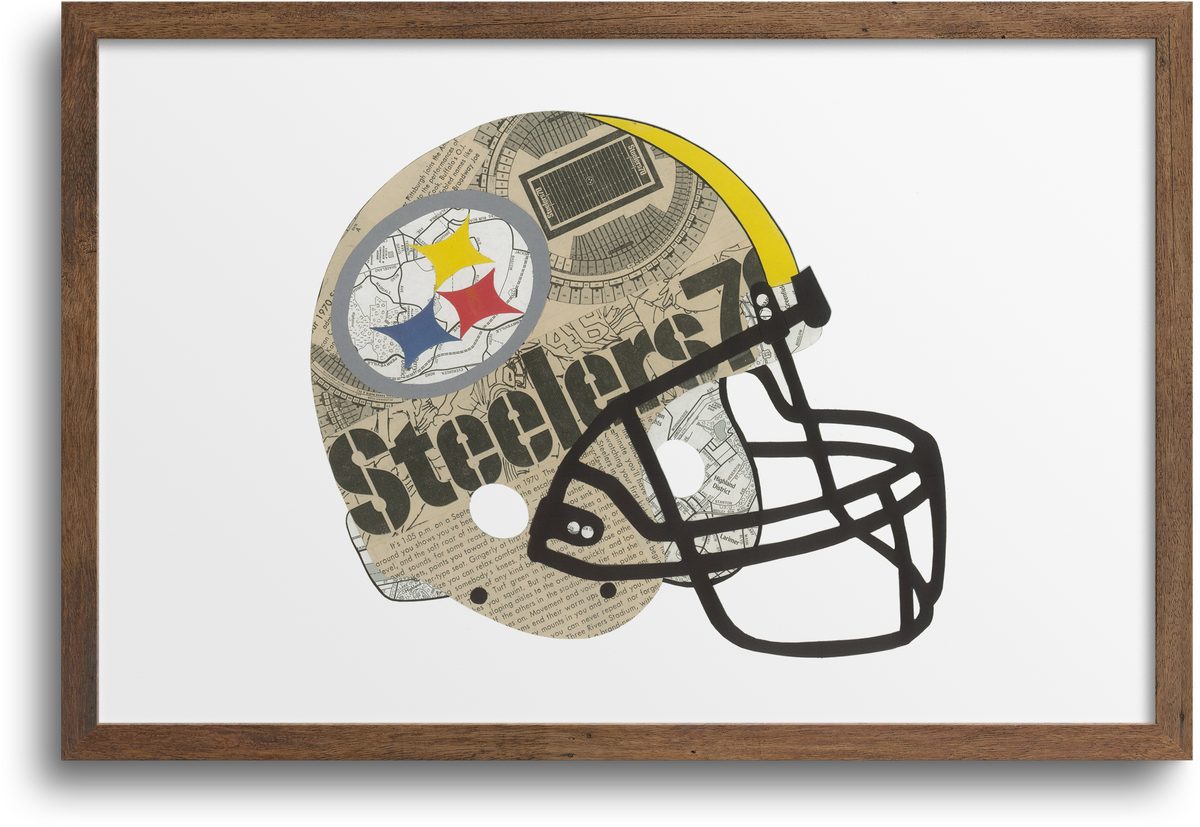Pittsburgh Steelers Prints | Notecards– Paper Cutz Vintage